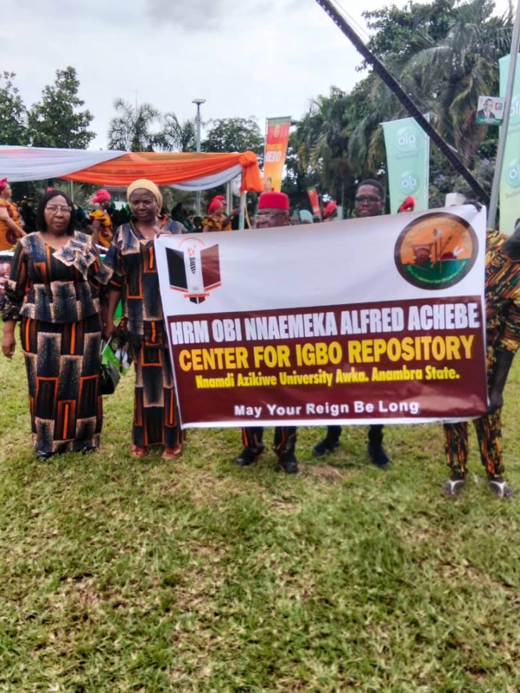 HRM Obi Nnaemeka Alfred Achebe Centre for Igbo Repository Felicitates ...